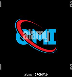 CMI logo. CMI letter. CMI letter logo design. Initials CMI logo linked ...