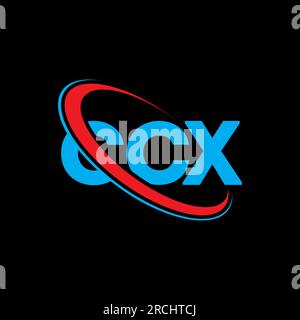 CCX logo. CCX letter. CCX letter logo design. Initials CCX logo linked ...