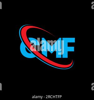 CMF logo. CMF letter. CMF letter logo design. Initials CMF logo linked ...