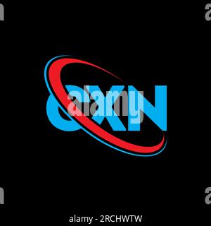 CXN logo. CXN letter. CXN letter logo design. Initials CXN logo linked ...