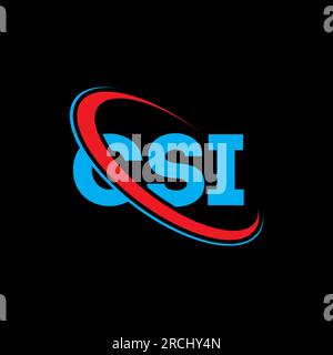 CSI logo. CSI letter. CSI letter logo design. Initials CSI logo linked ...