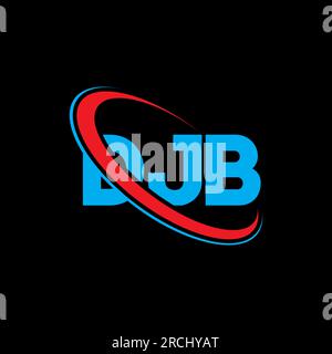 DJB logo. DJB letter. DJB letter logo design. Initials DJB logo linked ...