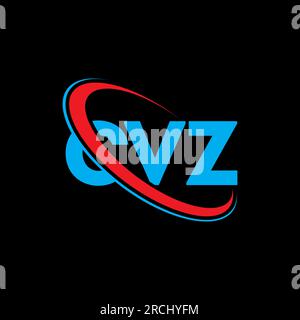 CVZ logo. CVZ letter. CVZ letter logo design. Initials CVZ logo linked ...