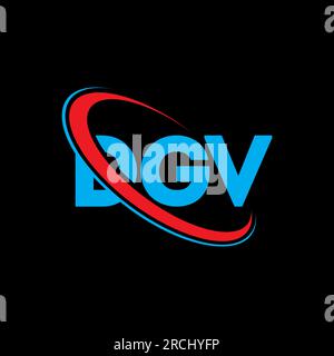 DGV logo. DGV letter. DGV letter logo design. Initials DGV logo linked ...