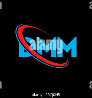 DMM logo. DMM letter. DMM letter logo design. Initials DMM logo linked ...
