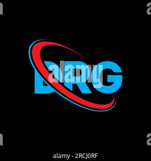 DRG logo. DRG letter. DRG letter logo design. Initials DRG logo linked with circle and uppercase ...