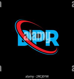 DPR logo. DPR letter. DPR letter logo design. Initials DPR logo linked ...