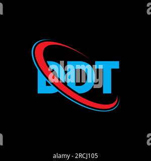 DDT logo. DDT letter. DDT letter logo design. Initials DDT logo linked ...
