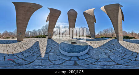 360° view of Spomenik Na Kosmaju - Alamy