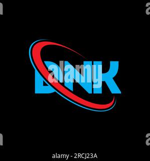 DNK logo. DNK letter. DNK letter logo design. Initials DNK logo linked ...