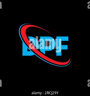 DPF logo. DPF letter. DPF letter logo design. Initials DPF logo linked ...