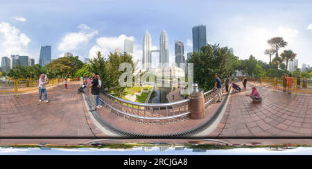 360° view of KLCC Park, Kuala Lumpur, Malaysia - Alamy