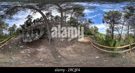 360° view of command post of Lieutenant Colonel Manuel Tagüeña - Alamy
