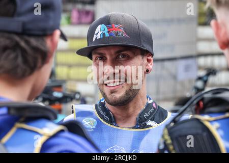Adam Roynon - Edinburgh Monarchs Academy speedway rider. Action ...