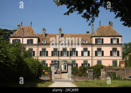 Castle of Coppet, Switzerland Stock Photo - Alamy