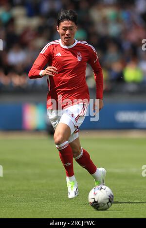 Ui-Jo Hwang of Nottingham Forest during the Pre-season Friendly match ...