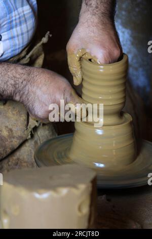 Pottery making in Lebanon Stock Photo - Alamy