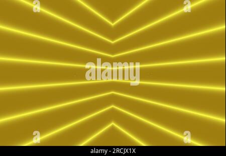 Golden background Spotlight, ramp lights Bright backdrop for poster ...