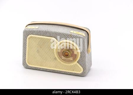 Vintage 1961 portable transistor radio (model Courier TB81) by PAM ...