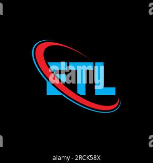 ETL logo. ETL letter. ETL letter logo design. Initials ETL logo linked with circle and uppercase ...
