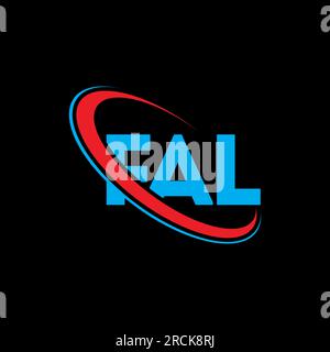 FAL letter logo design for technology company. FAL logo design black ...