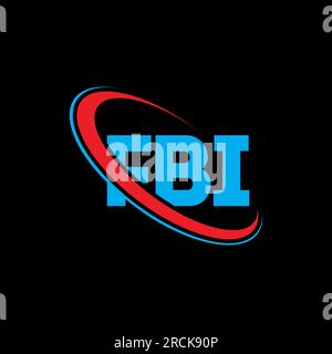 FBI logo. FBI letter. FBI letter logo design. Initials FBI logo linked ...