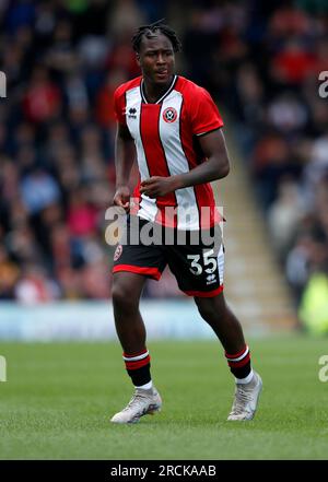 Sheffield United's Andre Brooks during the Sky Bet Championship match ...