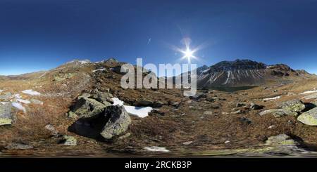 360° view of At the foot of Flüela Wisshorn 1 - Alamy