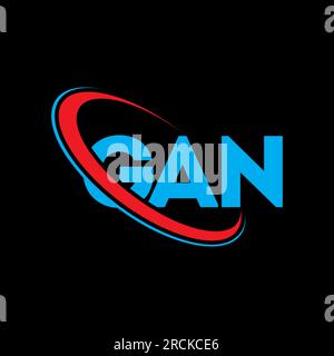 GAN logo. GAN letter. GAN letter logo design. Initials GAN logo linked ...