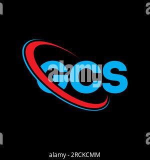 GCS logo. GCS letter. GCS letter logo design. Initials GCS logo linked ...