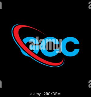 GCC logo. GCC letter. GCC letter logo design. Initials GCC logo linked ...