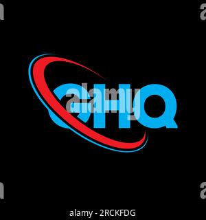 GHQ logo. GHQ letter. GHQ letter logo design. Initials GHQ logo linked ...