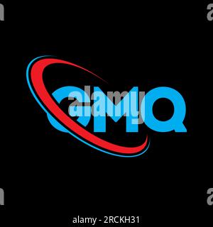GMQ logo. GMQ letter. GMQ letter logo design. Initials GMQ logo linked ...