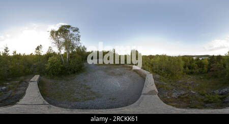 360° view of New Brunswick, Saint John, Rockwood Park, Long Lake Trail ...