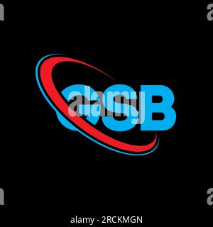 GSB logo. GSB letter. GSB letter logo design. Initials GSB logo linked ...
