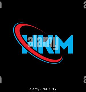 HKM logo. HKM letter. HKM letter logo design. Initials HKM logo linked ...