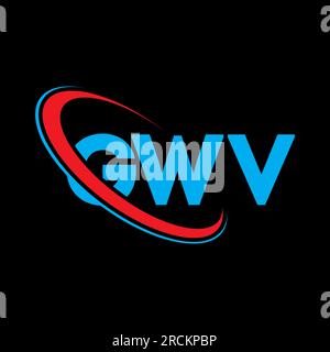 GWV logo. GWV letter. GWV letter logo design. Initials GWV logo linked ...