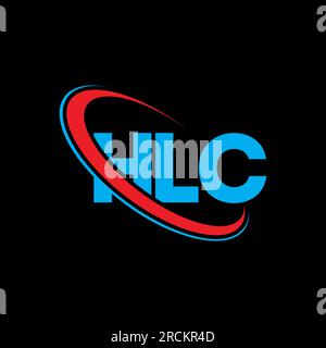 HLC logo. HLC letter. HLC letter logo design. Initials HLC logo linked ...
