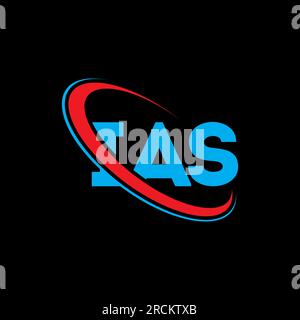 IAS logo. IAS letter. IAS letter logo design. Initials IAS logo linked ...
