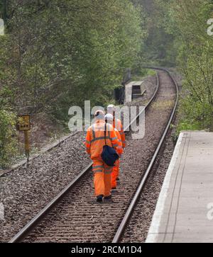 Railway maintenance gang Stock Photo - Alamy