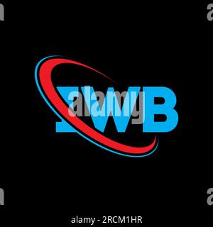 IWB logo. IWB letter. IWB letter logo design. Initials IWB logo linked ...