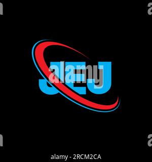 JEJ logo. JEJ letter. JEJ letter logo design. Initials JEJ logo linked ...