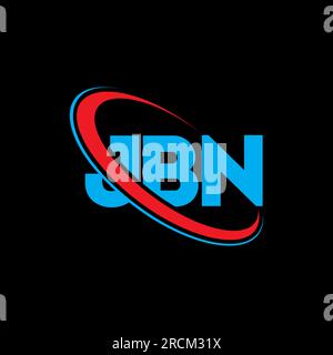 JBN logo. JBN letter. JBN letter logo design. Initials JBN logo linked ...
