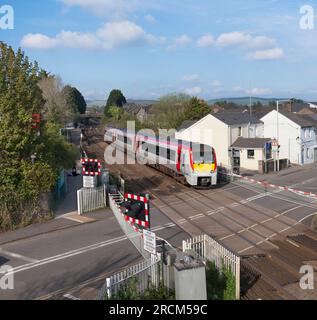 Transport For Wales Alstom Coradia class 175 train speeding through the ...