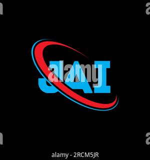 JAI logo. JAI letter. JAI letter logo design. Initials JAI logo linked ...