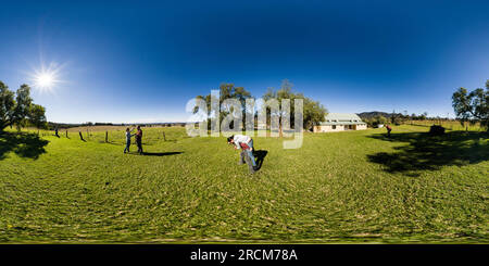 360° view of Pokolbin Community Hall - Alamy