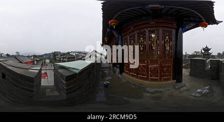 360° view of Dujiangyan Xuanhua Door-5 - Alamy
