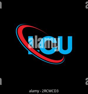LCU logo. LCU letter. LCU letter logo design. Initials LCU logo linked ...