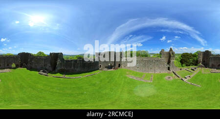 360° view of White Castle, Monmouthshire - Alamy