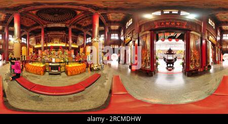 360° view of Lu-Erh-Men Sheng Mu Temple - Alamy